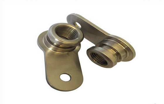 Brass Four Axis Machining Rapid Prototyping Service High Efficient