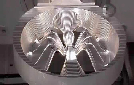 Metal Parts Professional Personalised Design 5 Axis CNC Machining For Art Work