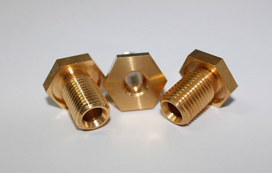 Customized Aluminum / Carbon Steel / Metal / Brass Turned Parts 