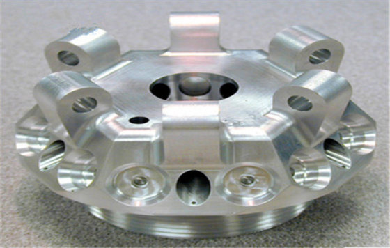 Aluminum  5 Axis CNC Machining  Precision Rapid Prototype Industry  Part