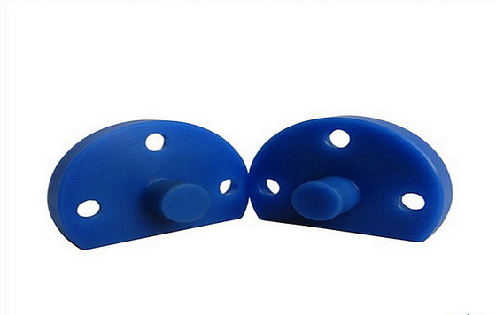 Non Standard Blue CNC Turning Parts Small Plastic Rapid Prototype