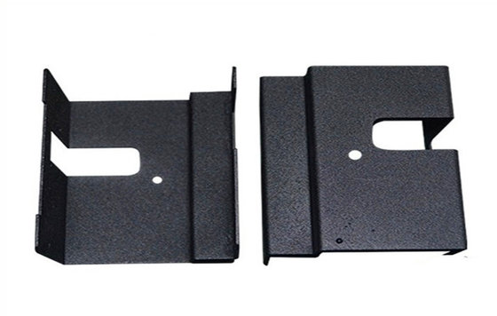 Black AL6061 Sheet Metal Products , Cnc Sheet Metal Fabrication 