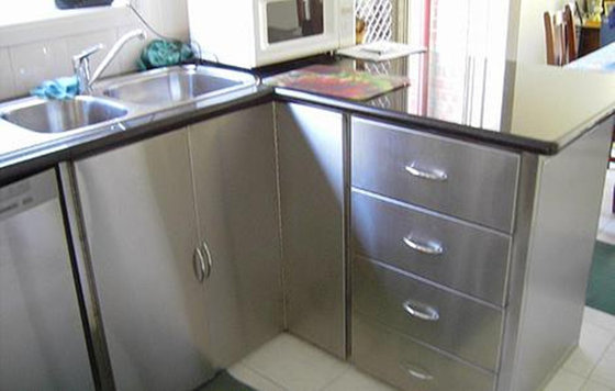 Sheet Metal Enclosure Fabrication , Sheet Metal Precision For Kitchen Cabinet