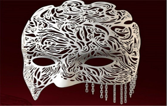 Customised 3D Printing Rapid Prototype For Plastic Human Head Part
