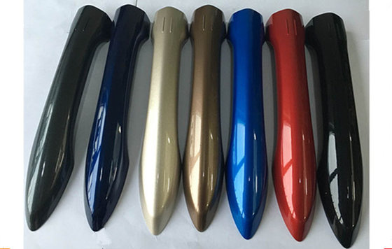 Rapid Prototype Various Colored Spray Paint Parts Plastic Car Door Handle
