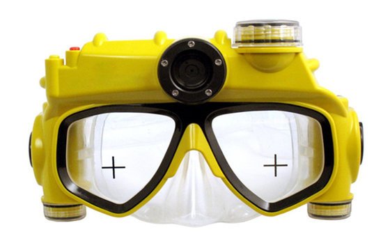 ABS / PC 3D Printing Rapid Prototype For Frameless Submarine Mask Mockup