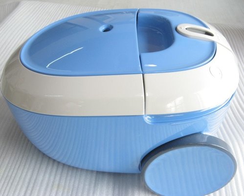 White / Blue Spray Paint Parts Plastic Rapid Prototype For Household Part