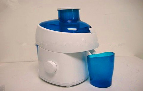 White / Blue Spray Paint Parts Plastic Rapid Prototype For Household Part
