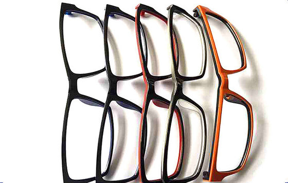 OEM Double Color Plastic Rapid Prototype for Eyeglasses / Sunglass Frame