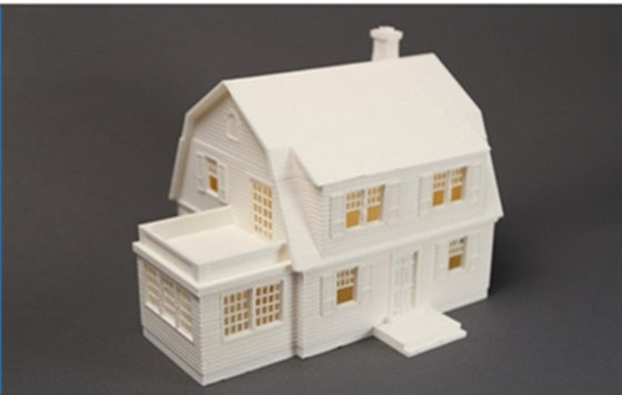 BOLE07 Cnc Machining Products Plastic Rapid Prototype House Model