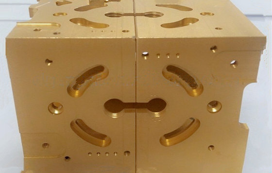 Customized CNC Rapid Prototype Brass Rail Parts Universal Polished