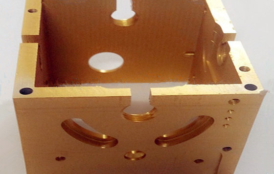 Customized CNC Rapid Prototype Brass Rail Parts Universal Polished