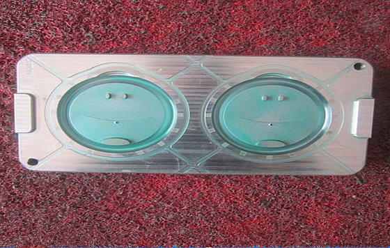 2 Cavity Plastic Mold Injection , Plastic Cup Injection Moulded Components 