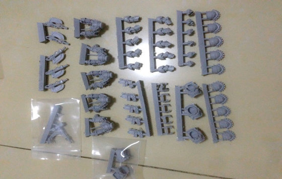 Casting Silicone Parts Vacuum Resin Casting For Soldiers Shape Toy Parts