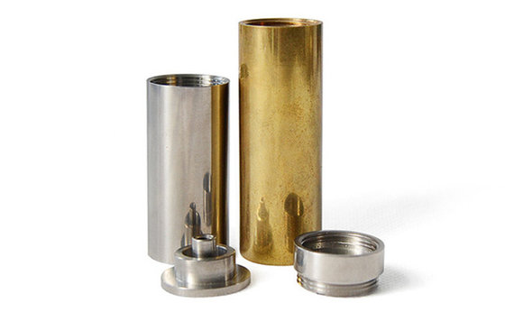 Aluminum / Brass / Metal CNC Turning Parts Heat Press Machining Prototype