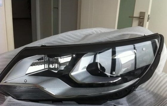 High transparent PMMA material CNC Machined Rapid Prototyping for car light