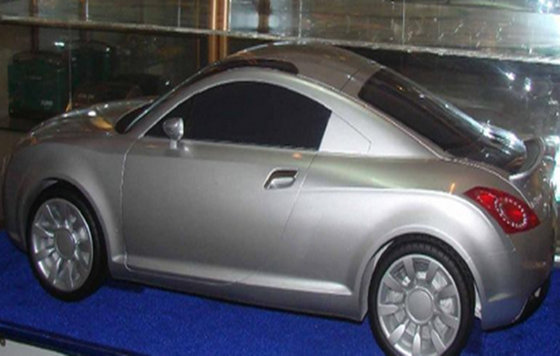 Plastic material CNC Machined Rapid Prototyping for car model customization