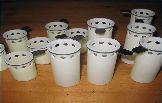 OEM White Plastic Rapid Prototype CNC Machining For Plastic Cup