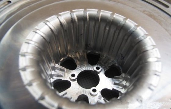 Metal Material Impeller Parts With 5 Axis Machining Faster Cutting Speed