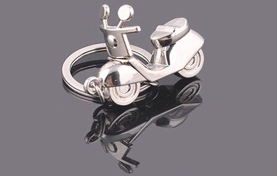 Customized stainless steel material metal rapid prototype for key ring products
