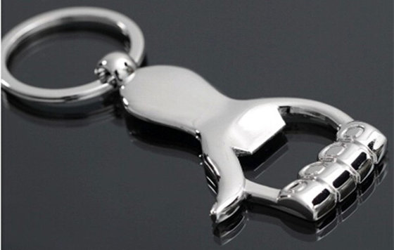 Customized stainless steel material metal rapid prototype for key ring products