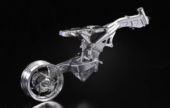 Metal material metal rapid prototype for motorcycle assembly parts