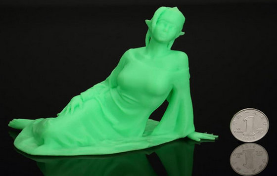 Imported material use 3D printing rapid prototype customized mould  product