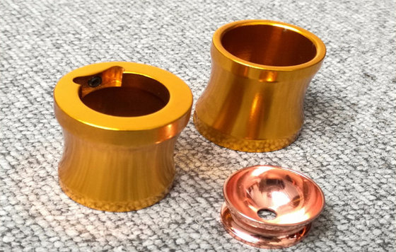 Color Anodized CNC Turning Parts Metal Rapid Prototyping Service For Small Part