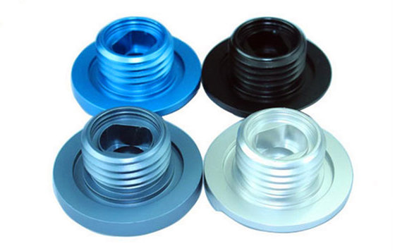 Custom Colored Anodized Aluminum CNC Turning Parts Precision Screw