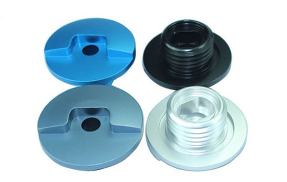 Custom Colored Anodized Aluminum CNC Turning Parts Precision Screw