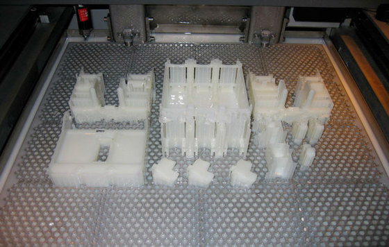 Customized 3D Printing Rapid Prototype Clear ABS mold parts Polishing