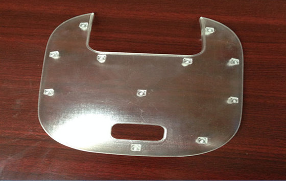 Clear PC Plastic Rapid Prototype CNC Machining Service For Transparent Plastic Part
