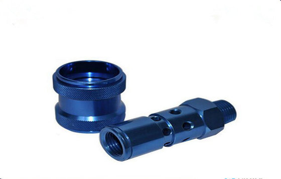 Color Anodized CNC Turning Parts Metal Rapid Prototype Service For Industry Part