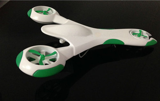 Newly Design  Plastic Rapid Prototype CNC ABS Prototype Spaceship Modeling