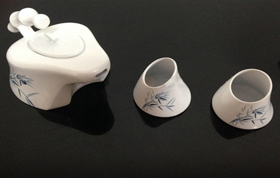 ABS Plastic  Teapot  Model Plastic Rapid Prototype CNC Machined  Service