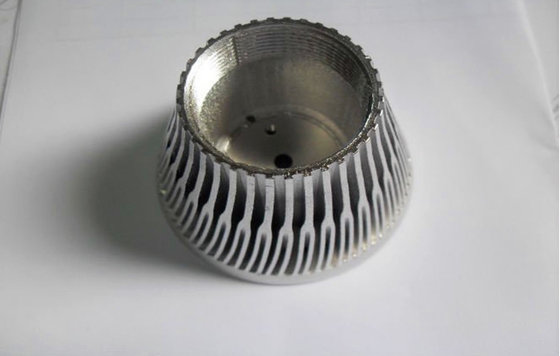 Silver Plating Heat Sink Precision CNC Machining Rapid Metal Prototyping