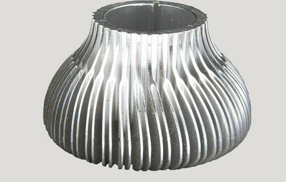 Silver Plating Heat Sink Precision CNC Machining Rapid Metal Prototyping