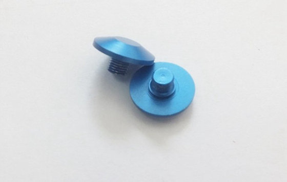 Custom Mushroom Head Carriage Bolt CNC Turning Parts For Colorful Part