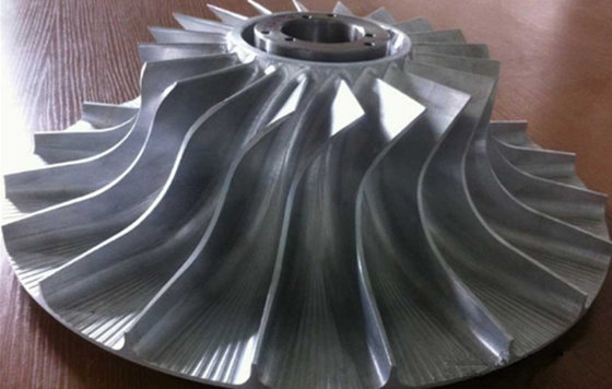 Turbocharger Parts Diesel Engine By 5 Axis CNC Machining Rapid Prototyping Service