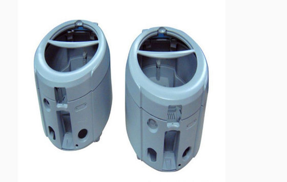 White / Blue Spray Paint Parts Plastic Rapid Prototype For Household Part