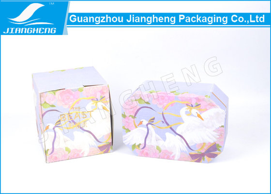 Delicate Handmade Cardboard Gift Boxes , Fabric Paper Special Printed Cardboard Boxes