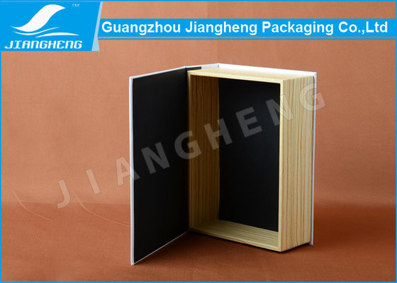 Magnetic Closure Book Shaped Gift Box Recycled For Bible / Quran Storage