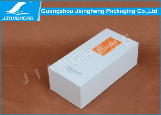 Beautiful Rectangular Empty Perfume Boxes Rigid Paperboard Spot UV Logo