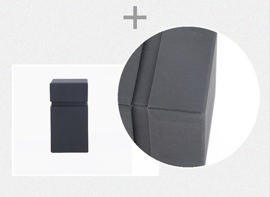 High Grade Perfume Packaging Boxes , Black Special Paperboard Gift Box