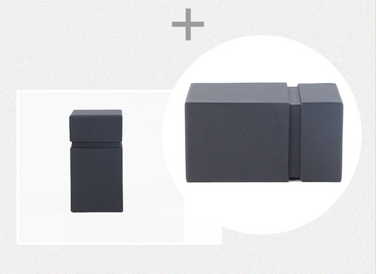 High Grade Perfume Packaging Boxes , Black Special Paperboard Gift Box