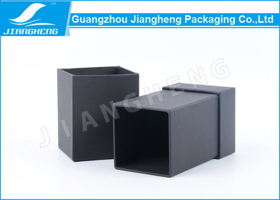 High Grade Perfume Packaging Boxes , Black Special Paperboard Gift Box