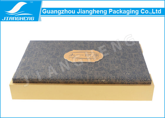 Elegant Tea Gift Boxes , Custom Logo Printed Cardboard Packaging Box