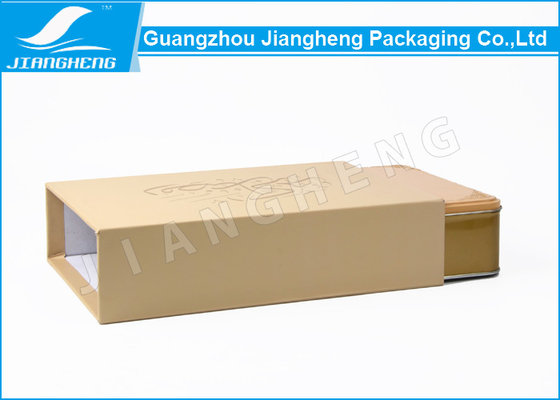 Printed Large Cardboard Chocolate Box Packaging Beautiful Drawer Shape