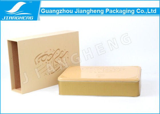 Printed Large Cardboard Chocolate Box Packaging Beautiful Drawer Shape