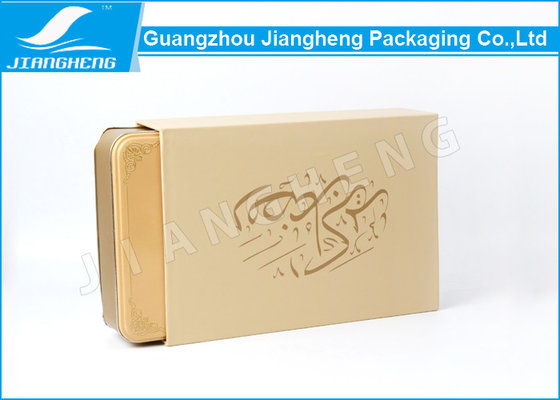Printed Large Cardboard Chocolate Box Packaging Beautiful Drawer Shape